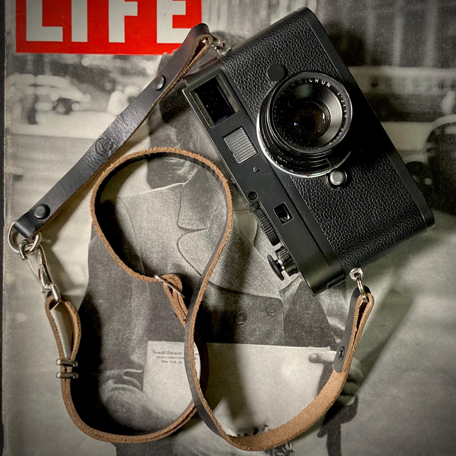 The Strapateer Camera Strap Type A for Leica Nikon